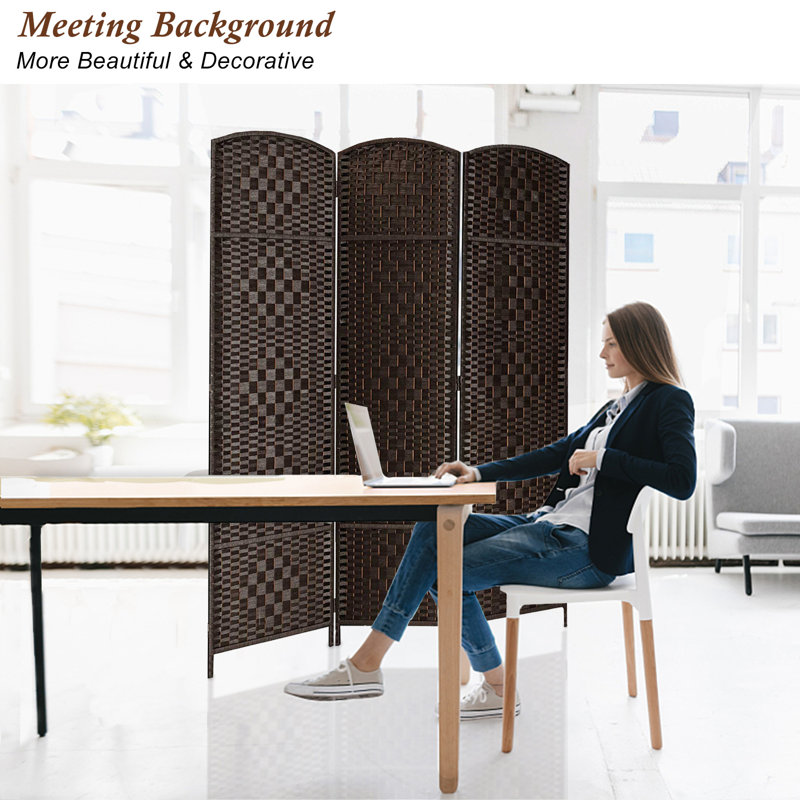 Union Rustic Elmina 6 Ft Folding Room Divider Privacy Screen Home Decor ...