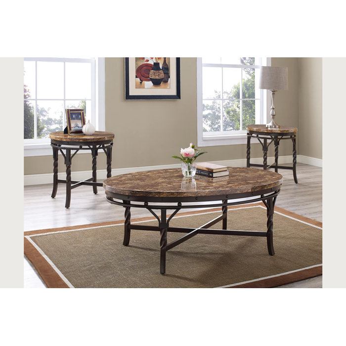 Lark Manor 3 Piece Cocktail Table Set & Reviews | Wayfair