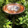 August Grove® Dogwood Copper Birdbath with Stake & Reviews | Wayfair