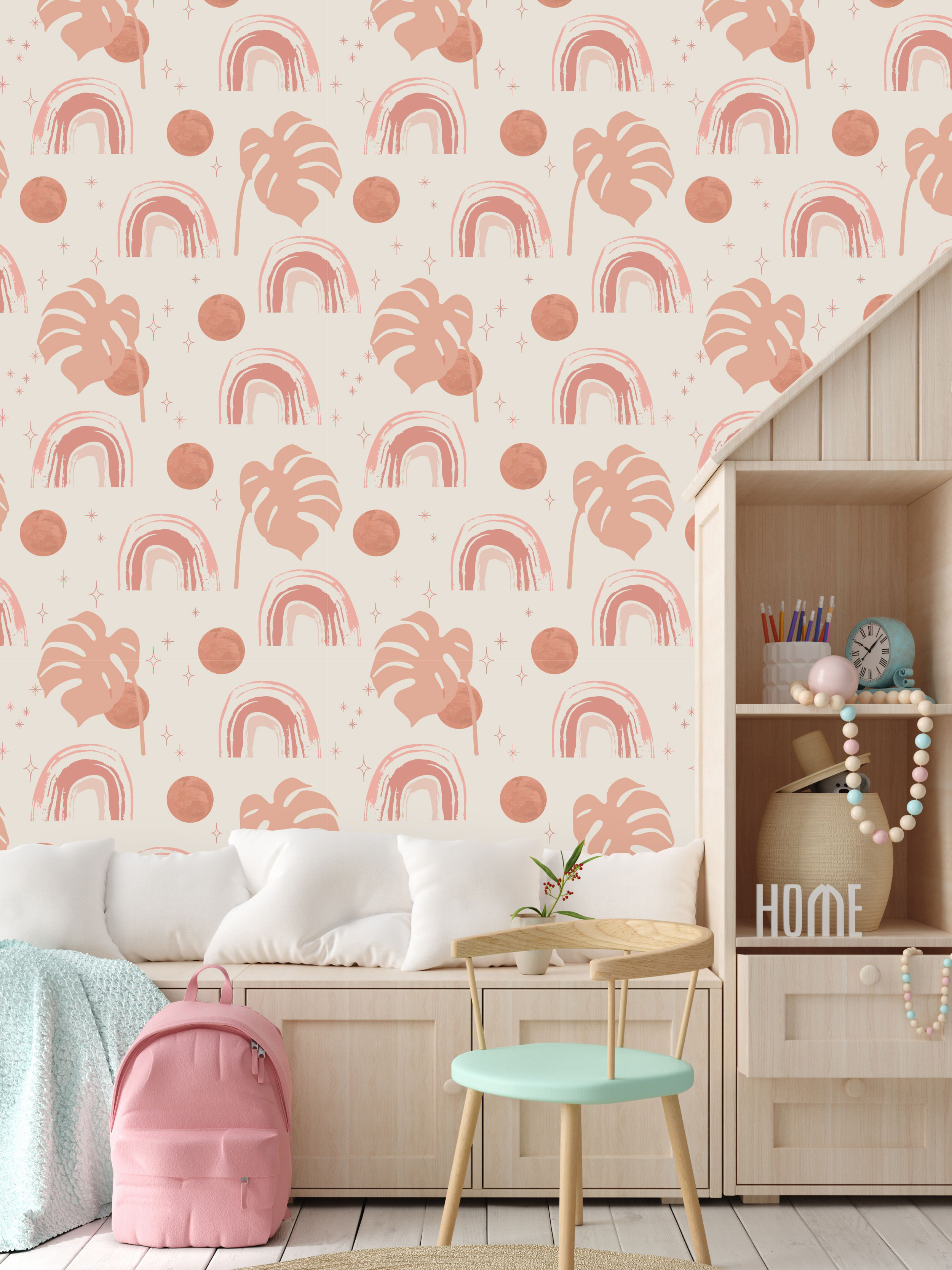 Bayou Breeze Evert Floral Wallpaper | Wayfair