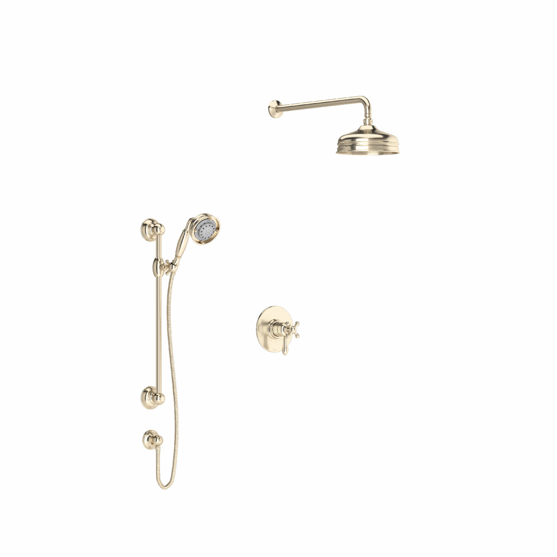 House of Rohl Complete Shower System with Rough-in Valve & Reviews ...