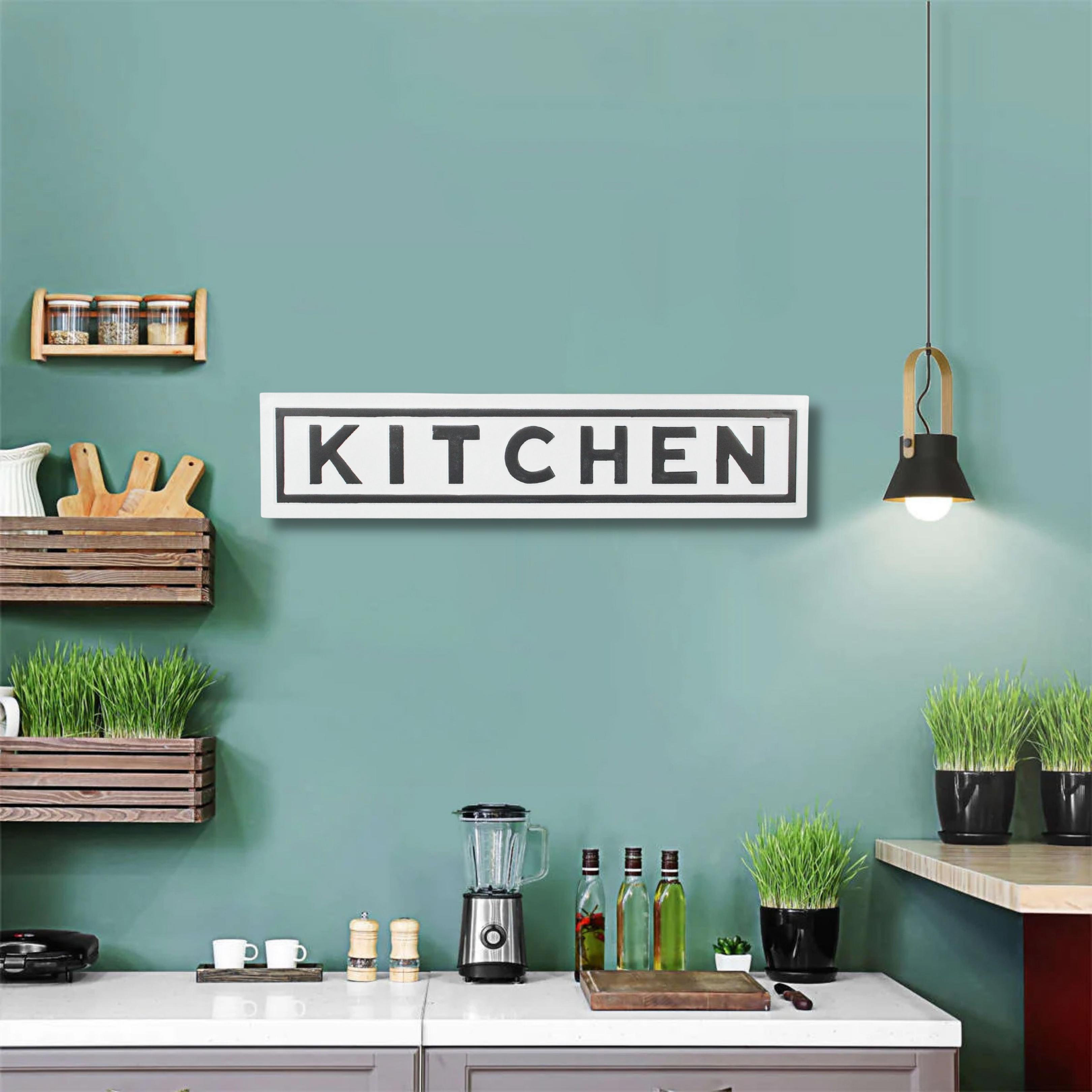 Ebern Designs Kitchen Sign Wall Décor | Wayfair