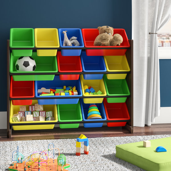 Navy-blue-toy-box | Wayfair