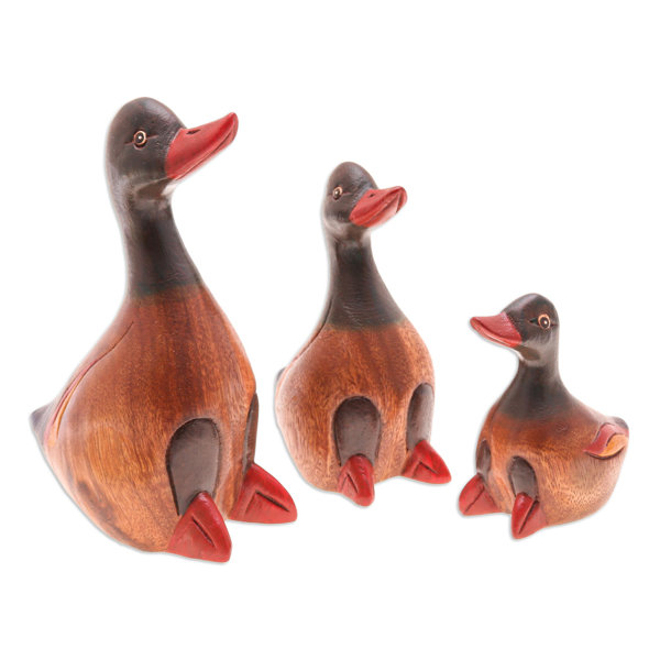 Wooden-duck-decor | Wayfair