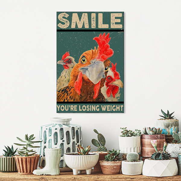 Trinx Smile Chicken Smile You're Losing Weight - 1 Piece Smile Chicken ...