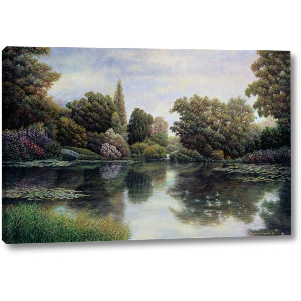 Charlton Home® Tranquil Waters by David Howells - Graphic Art on Canvas ...