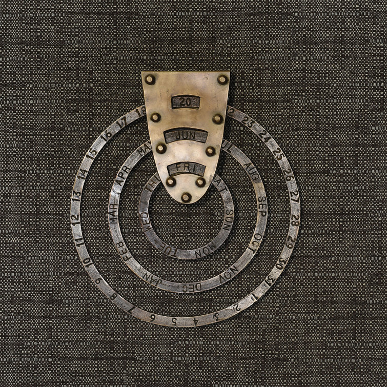 Trent Austin Design® Perpetual Circular Calendar Wall Décor | Wayfair