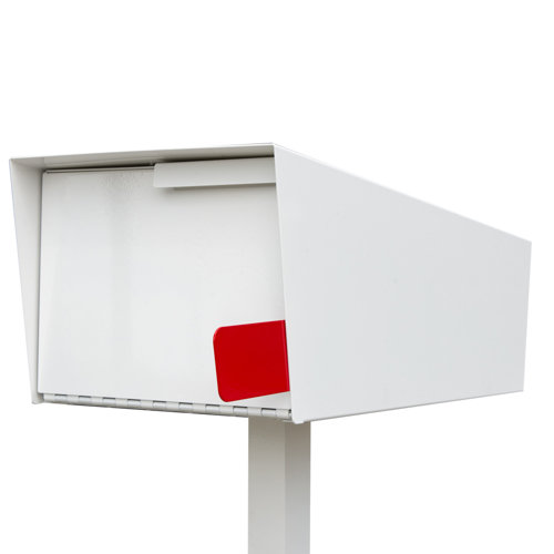 ModernMailbox Modern Post Mounted Mailbox & Reviews | Wayfair