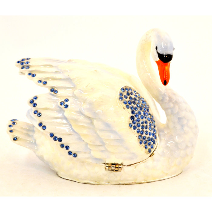 House of Hampton® Swan Jewelry Box | Wayfair