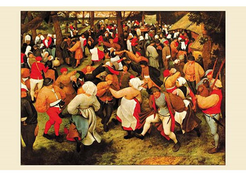 Buyenlarge The Wedding Dance by Pieter Bruegel The Elder - Unframed ...