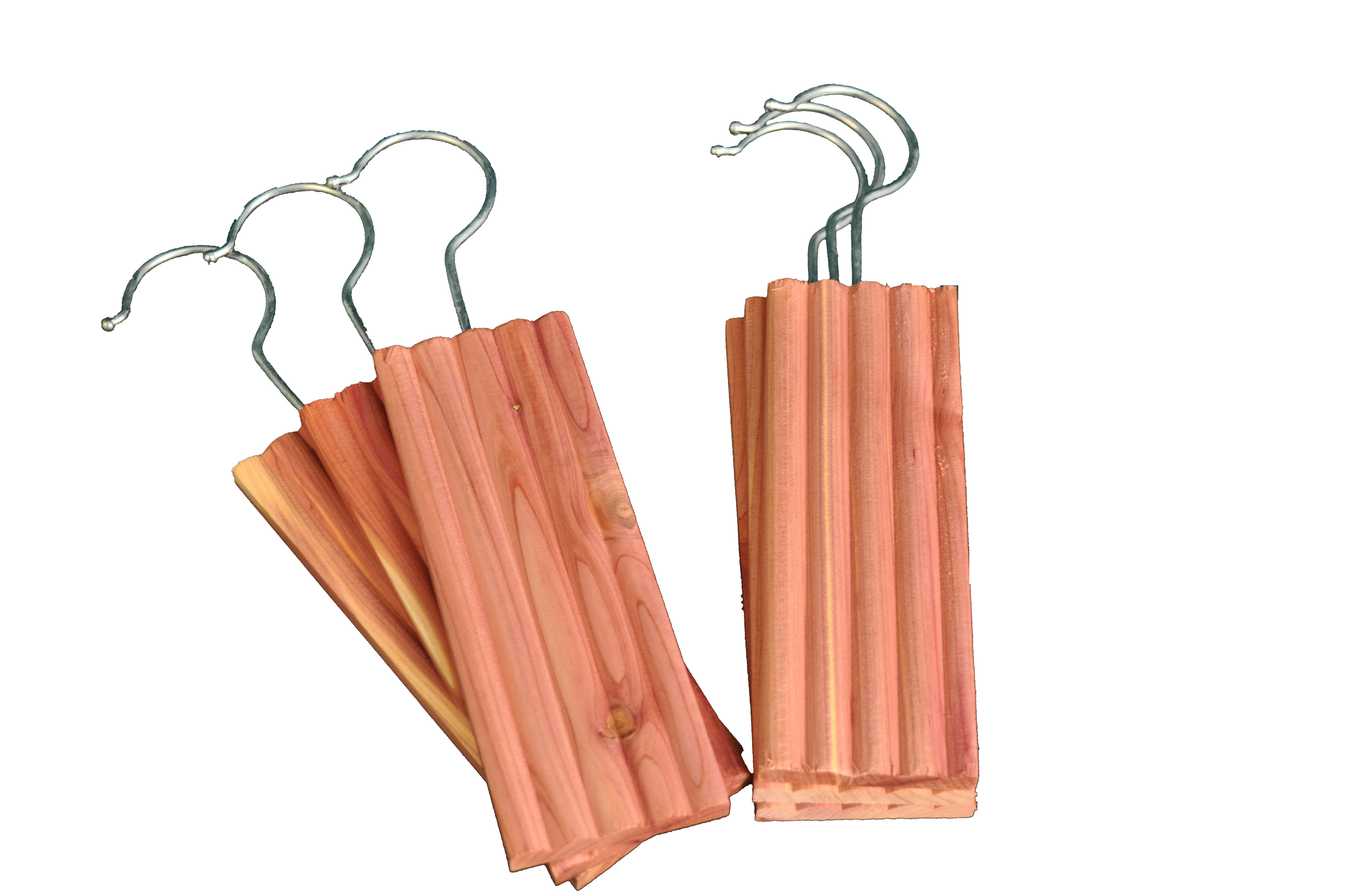 Cedar Green Aromatic Cedar Grooved Hang Ups & Reviews | Wayfair