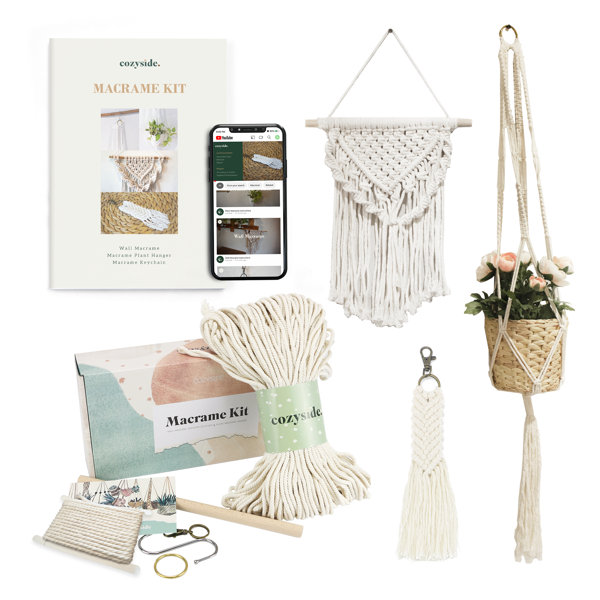 Cozyside Cotton Macrame Hanging Accessory | Wayfair