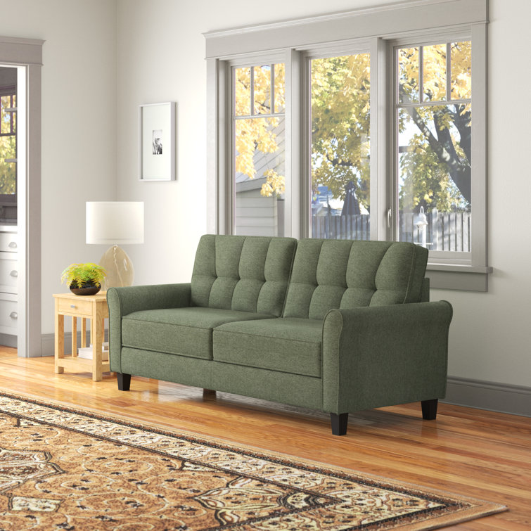 Latitude Run® Thomas 78.7" Rolled Arm Tufted Sofa & Reviews - Wayfair ...