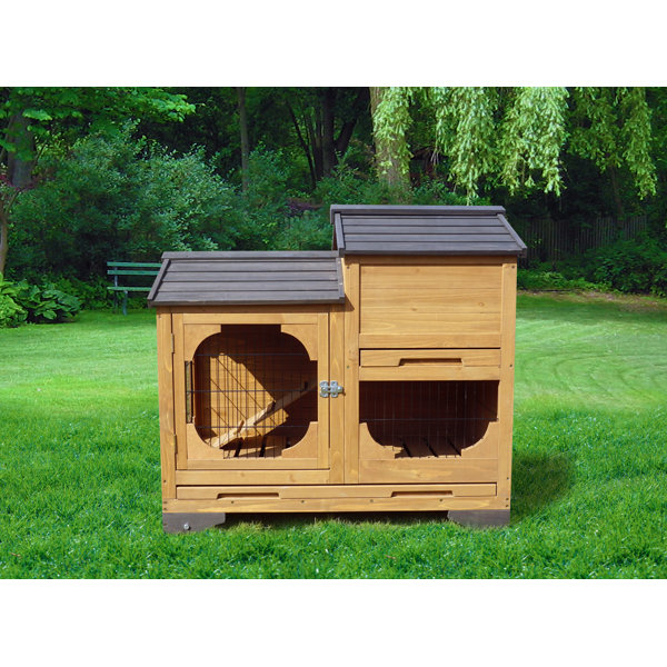 Tucker Murphy Pet™ O'Connor Weather Resistant Rabbit Portable Hutch ...