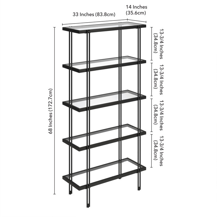 17 Stories Etagere Bookcase | Wayfair