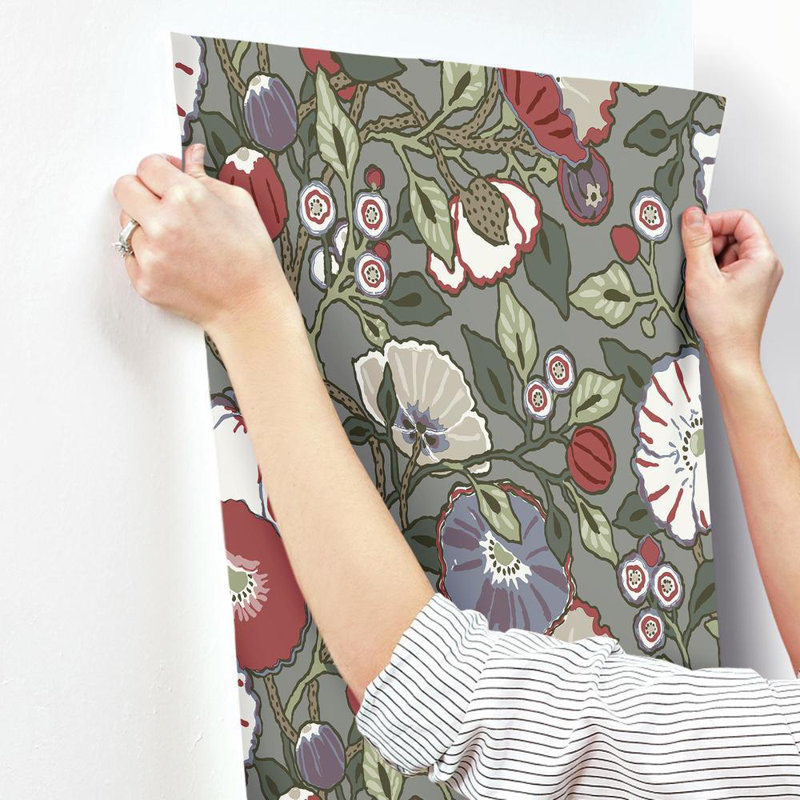 York Wallcoverings Floral Wallpaper & Reviews | Wayfair