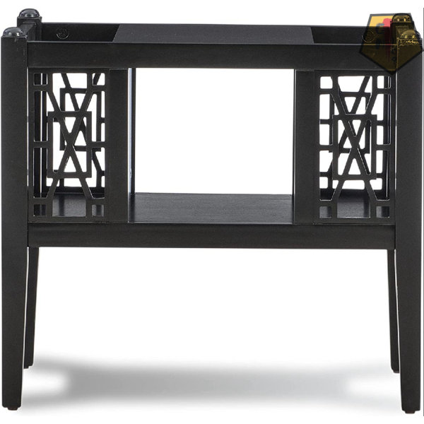 Wildon Home® Ice Harbor 20'' Tall Solid Wood End Table | Wayfair