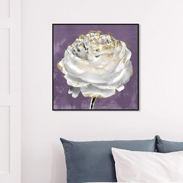 Max Furniture Lilac Ranunculus - Painting on Canvas | Wayfair