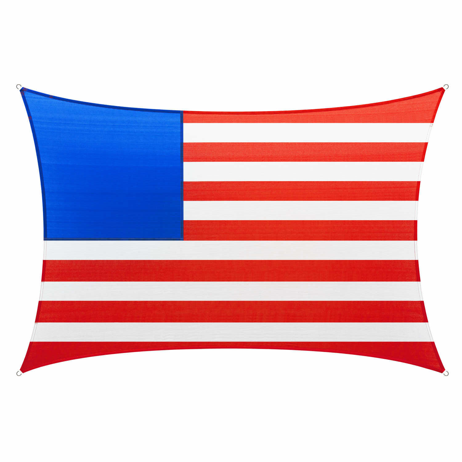 ColourTree American Flag 18' x 12' Rectangle Shade Sail | Wayfair