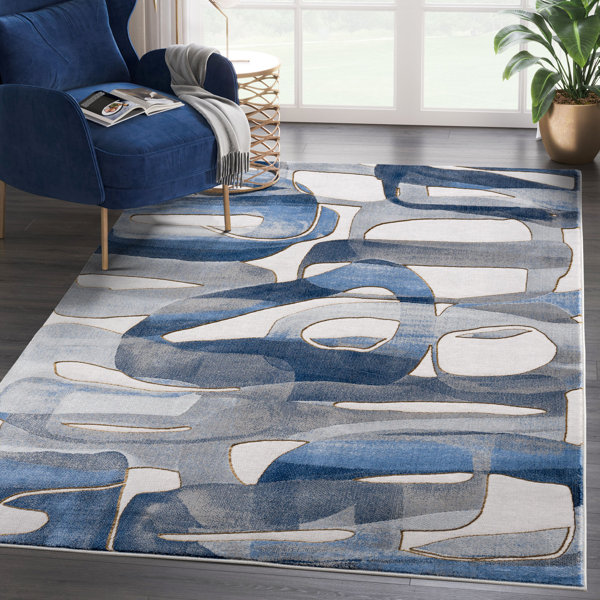 Circular-pattern-area-rug | Wayfair