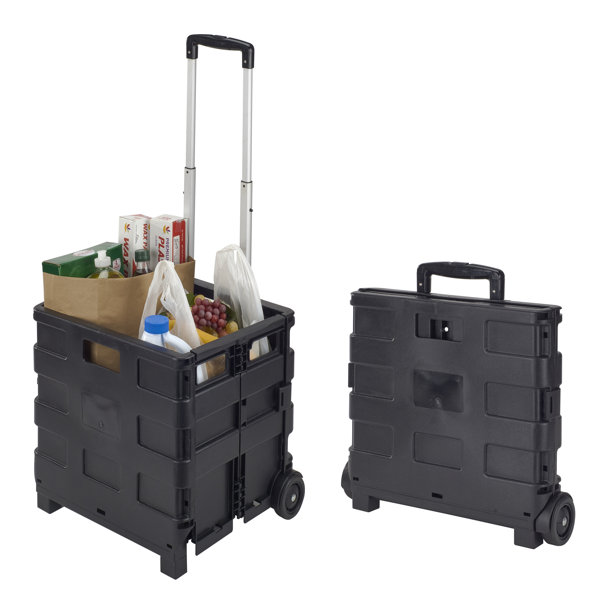 Collapsing-wheeled-cart | Wayfair