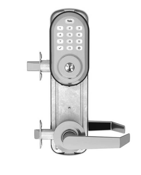 Yale Assure Lock 2 Keypad With Bluetooth And Ridgefield Handle | Wayfair