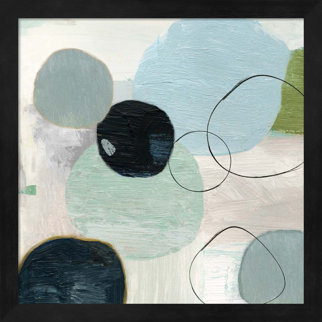 Orren Ellis Soft Circle I by Tom Reeves - Picture Frame Print | Wayfair