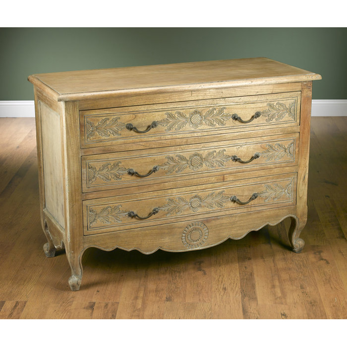 AA Importing 3 Drawer Standard Dresser | Wayfair