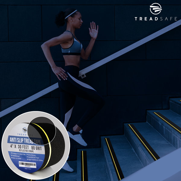 TreadSafe Reflective Anti Slip Stair Tread Tape | Wayfair