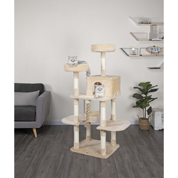 Go Pet Club 62" Jungle Rope Cat Tree & Reviews | Wayfair