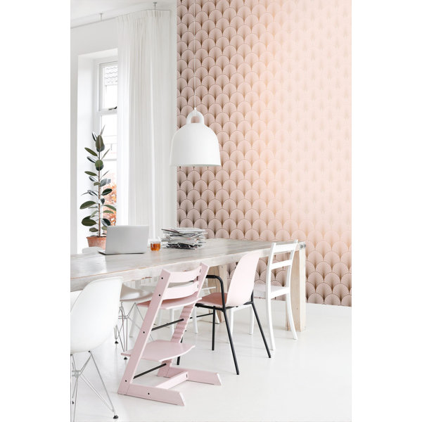 Willa Arlo Interiors Middlet Geometric Wallpaper | Wayfair