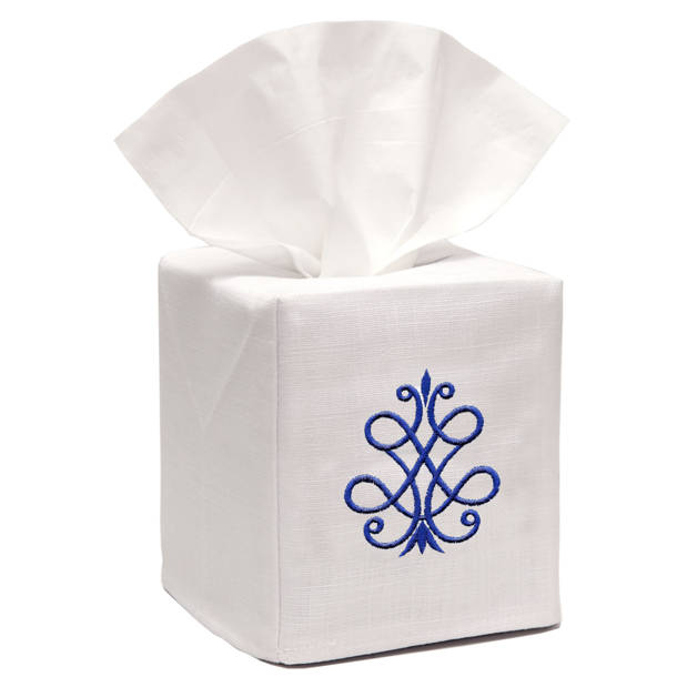 Charlton Home® Bolduc French Scroll Tissue Box Cover | Wayfair