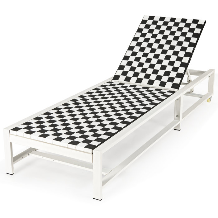 Orren Ellis Outdoor Metal Chaise Lounge Set | Wayfair