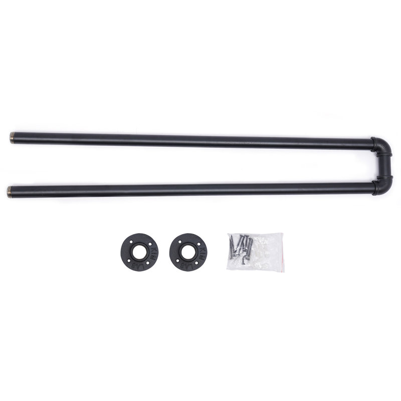 FRONG Industrial U-Shaped Stair Handrail | Wayfair