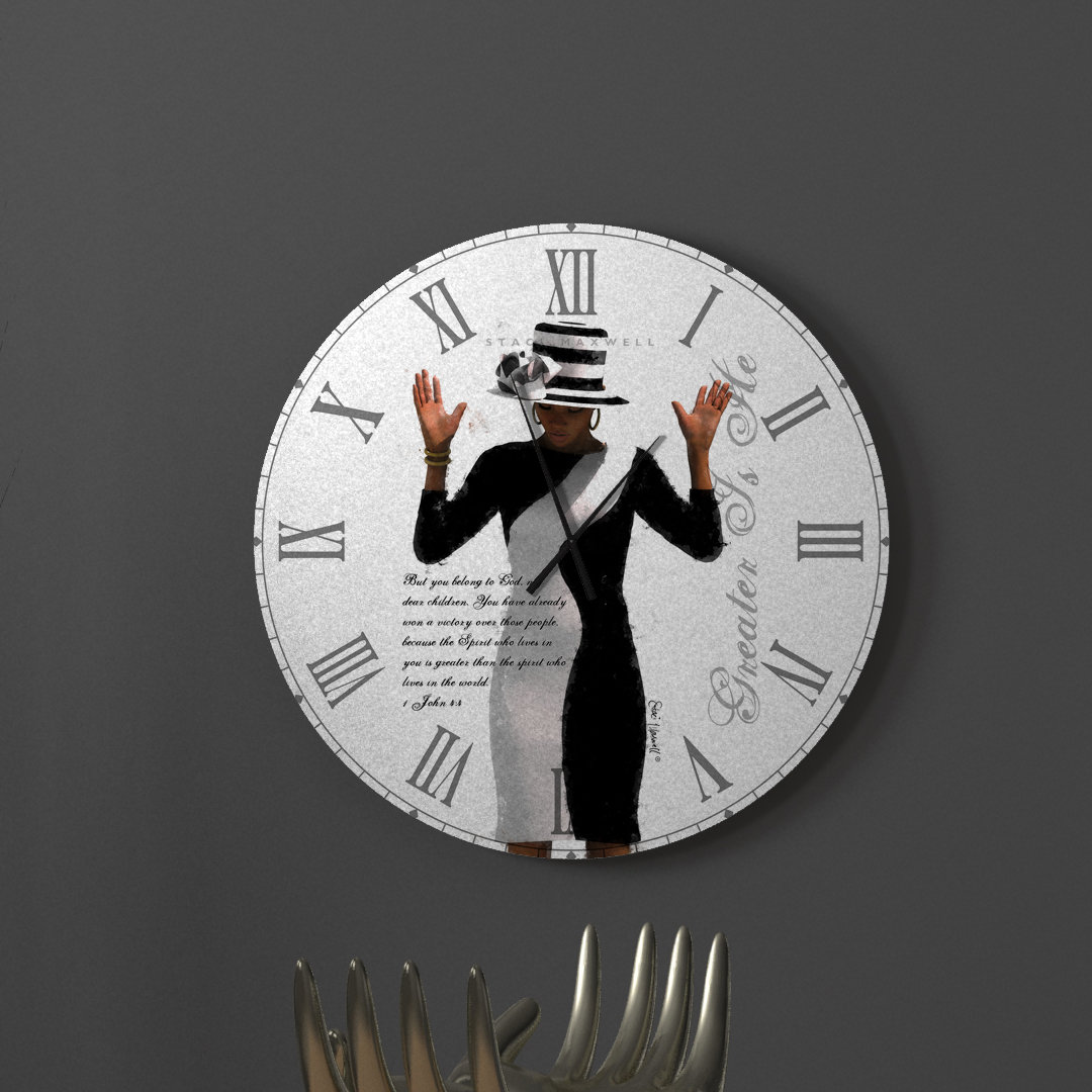 LeRoi Products Metal Wall Clock & Reviews | Wayfair