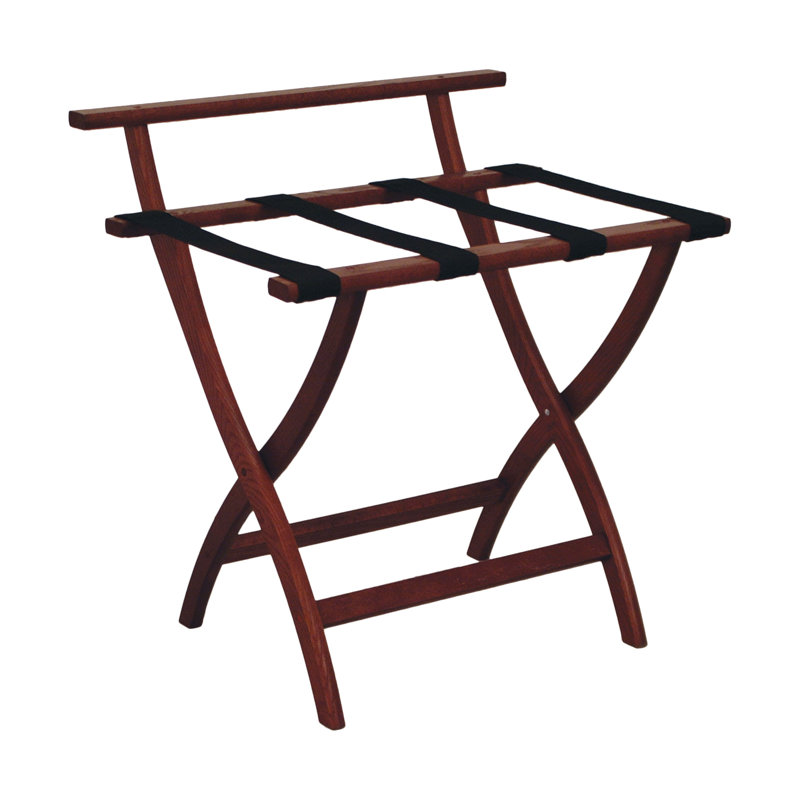 Wooden Mallet Wood Luggage Rack & Reviews | Wayfair