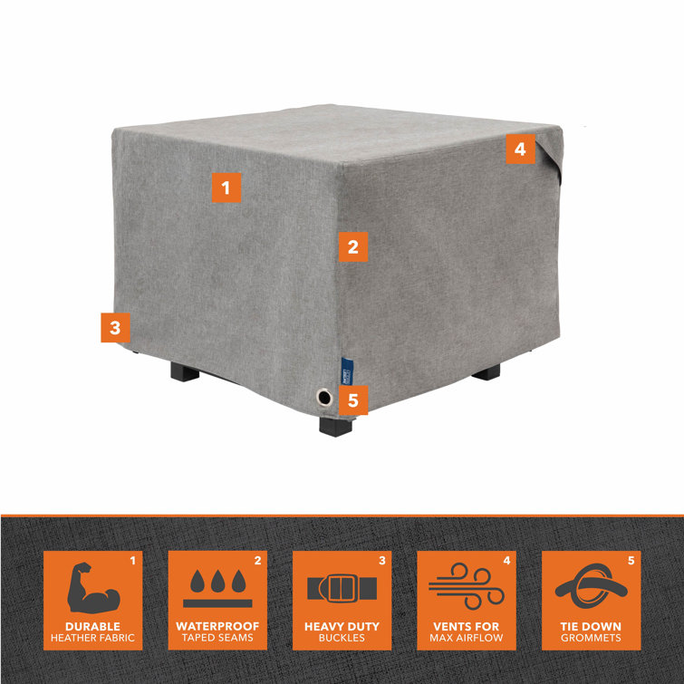 Modern Leisure Garrison Heavy Duty Fire Pit Cover with 3 Year Warranty ...