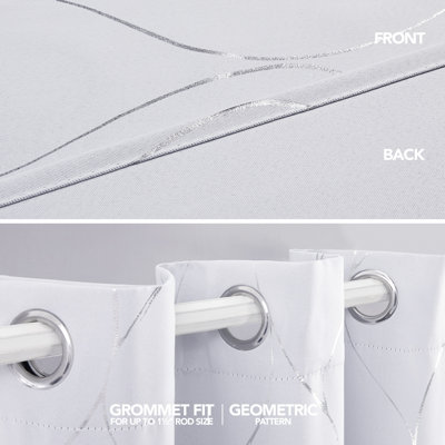 Orren Ellis Kellda Polyester Blackout Curtain Pair & Reviews | Wayfair