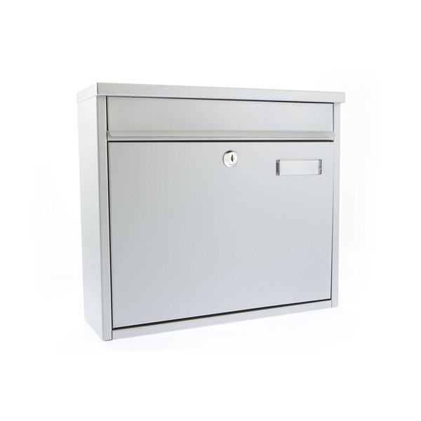 BURG-WÄCHTER Ouse Wall Mounted Stainless Steel Lockable Weatherproof ...
