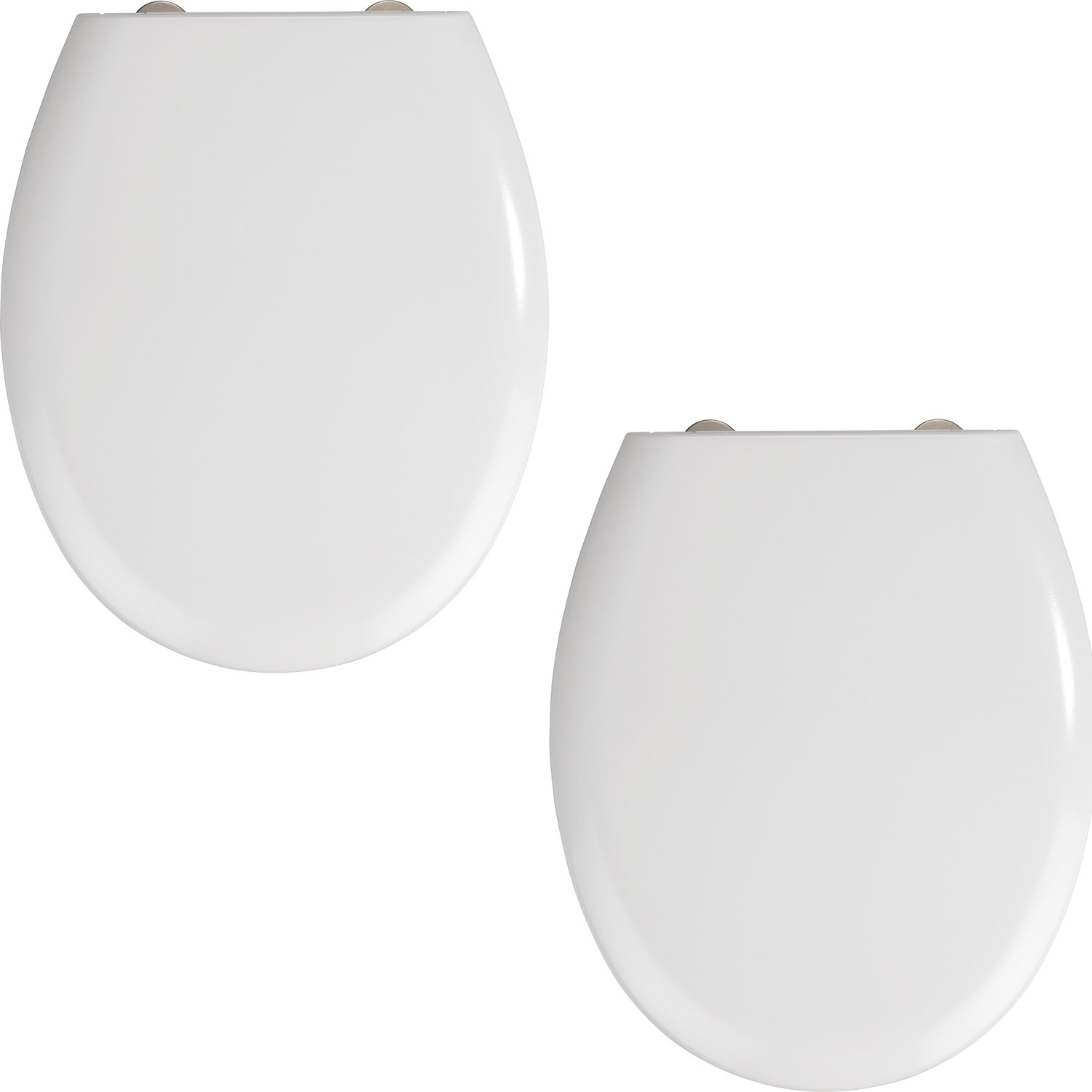 Wenko Toilet seat Rieti 2er Set, Loadable with 300 Kg, With soft ...