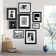 Three Posts™ Teen Syston Gallery Picture Frame - Set of 8 & Reviews ...