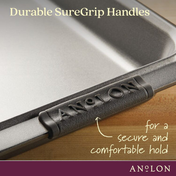 Anolon Advanced 9'' Non-Stick Square Classic Cake Pan & Reviews | Wayfair