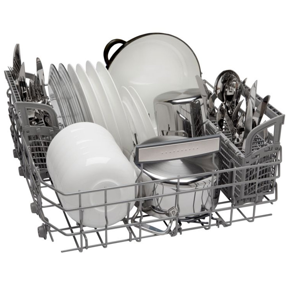 Bosch 300 Series 24" 44 dBA Built-in Fully Integrated Dishwasher with ...