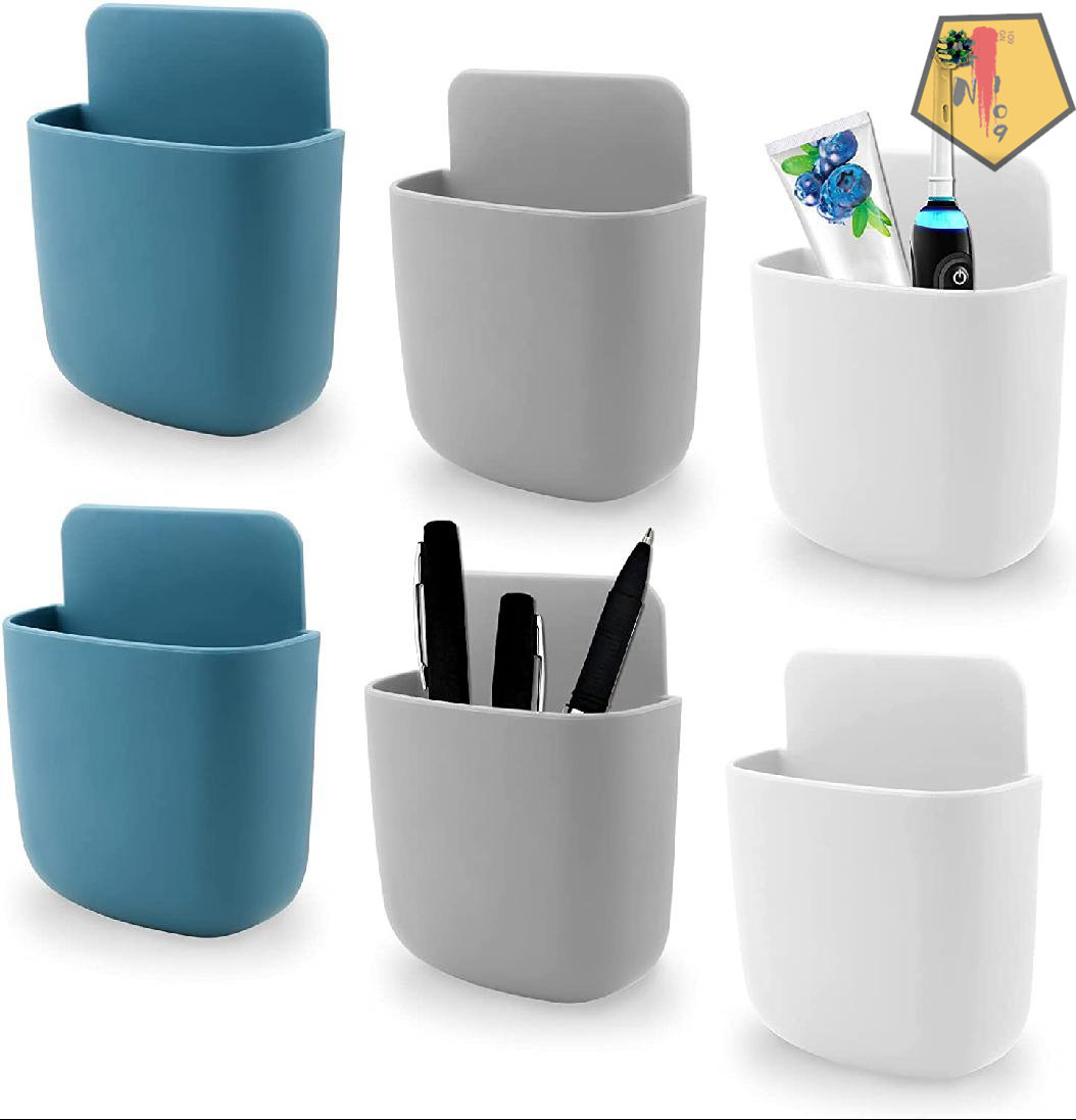 Latitude Run® 6 Pack Remote Control Holders, Wall Mounted Remote ...