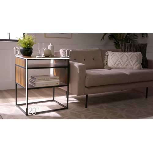 17 Stories Barkad Frame End Table & Reviews - Wayfair Canada