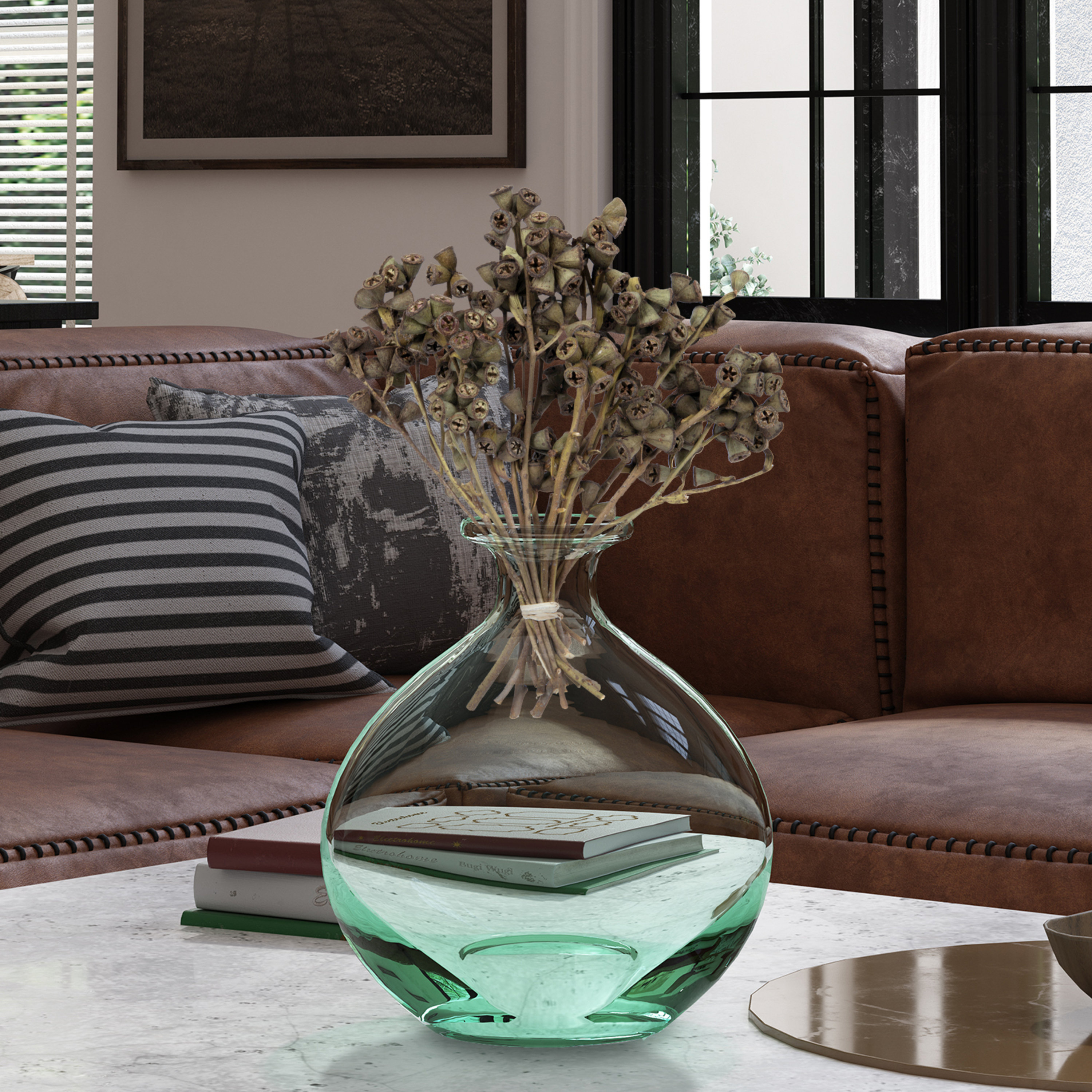 Primrue Natural Botanicals 11" x 2-4" Conical Gum Branch, 20 stems per ...