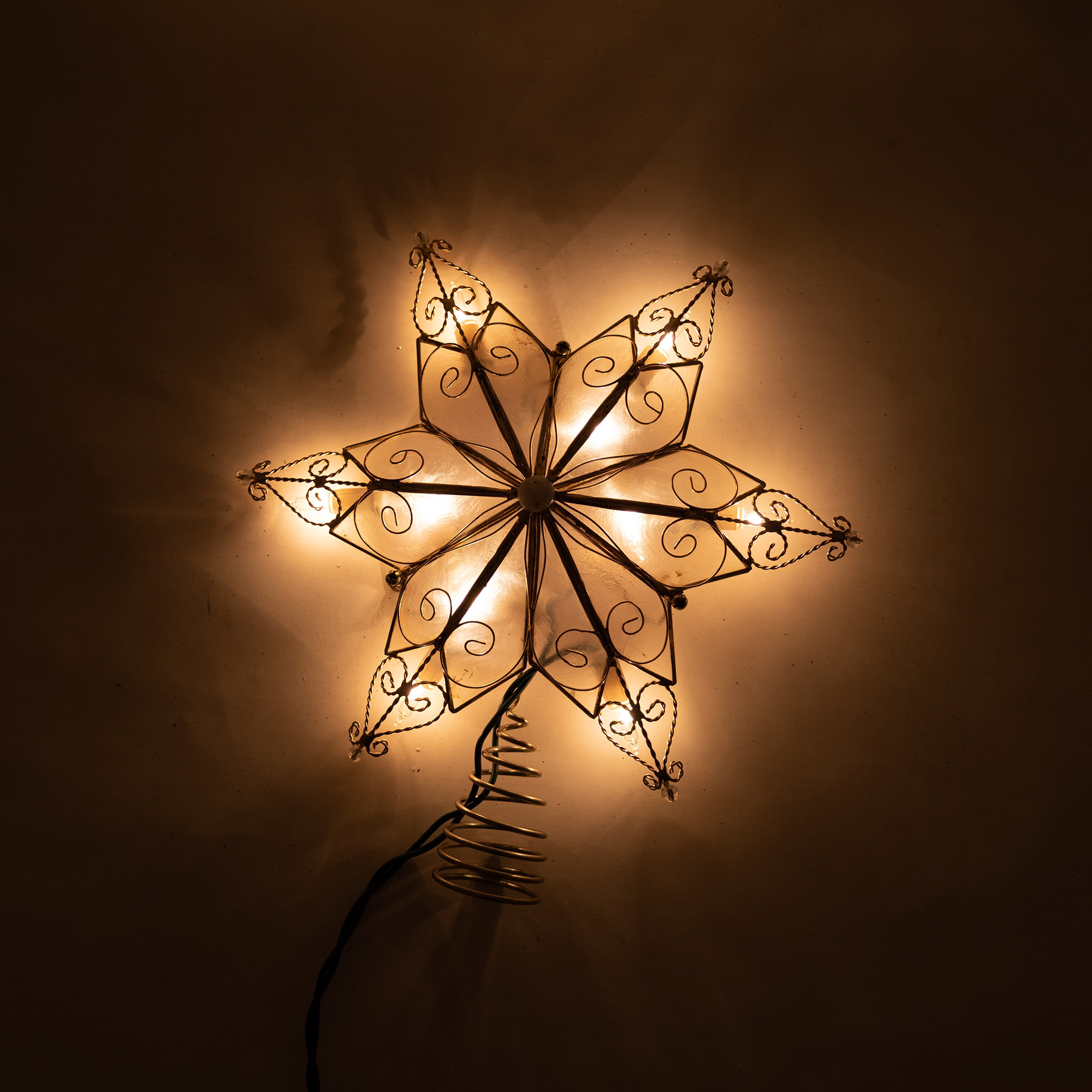 Kurt Adler Capiz Star Tree Topper & Reviews | Wayfair