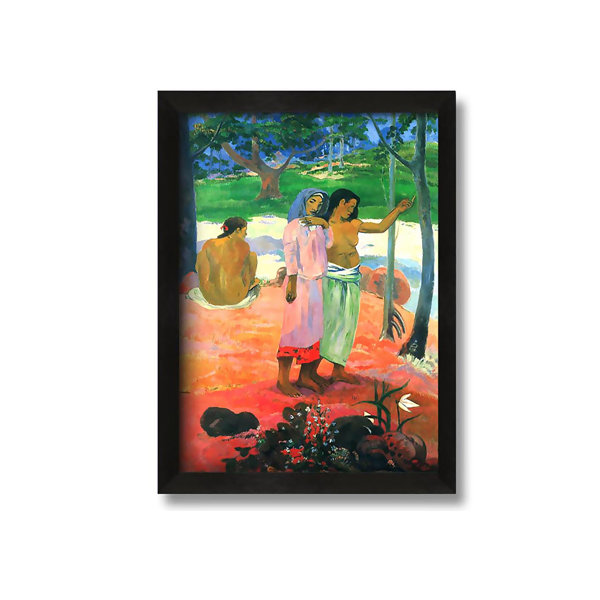 Mercer41 Gauguin Call For Freedom - Picture Frame Painting on Canvas ...