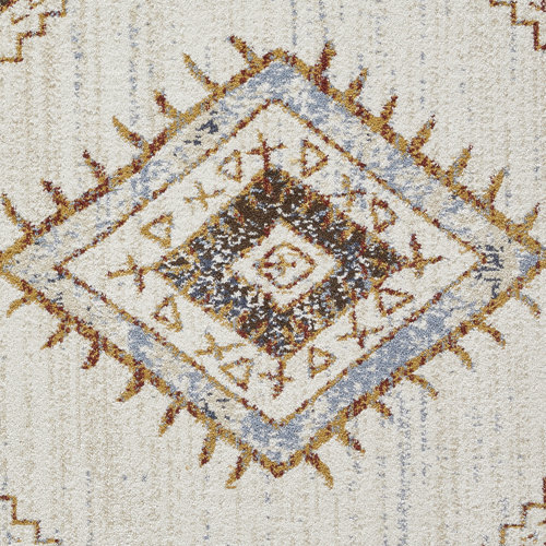 Union Rustic Anastasija Performance Cream Rug & Reviews | Wayfair
