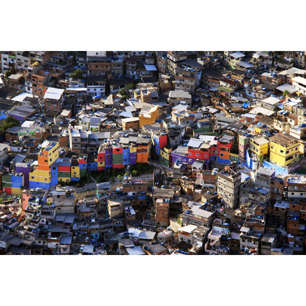 Ebern Designs Brazilian Favela by Pacopinillos - Wrapped Canvas ...